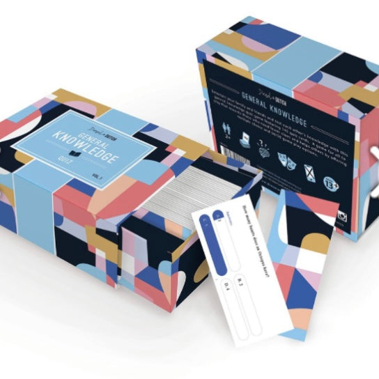 General Knowledge Trivia Box Game – Bellagio Lifestyle Co